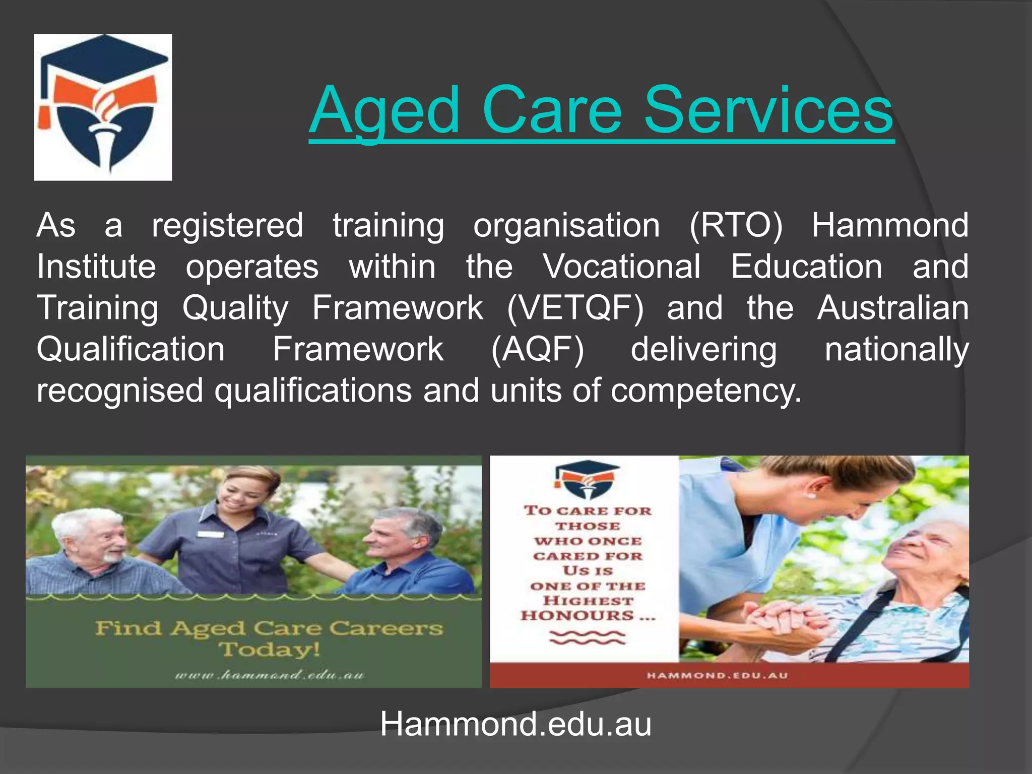 Aged Care Course Government Funded | PPTX
