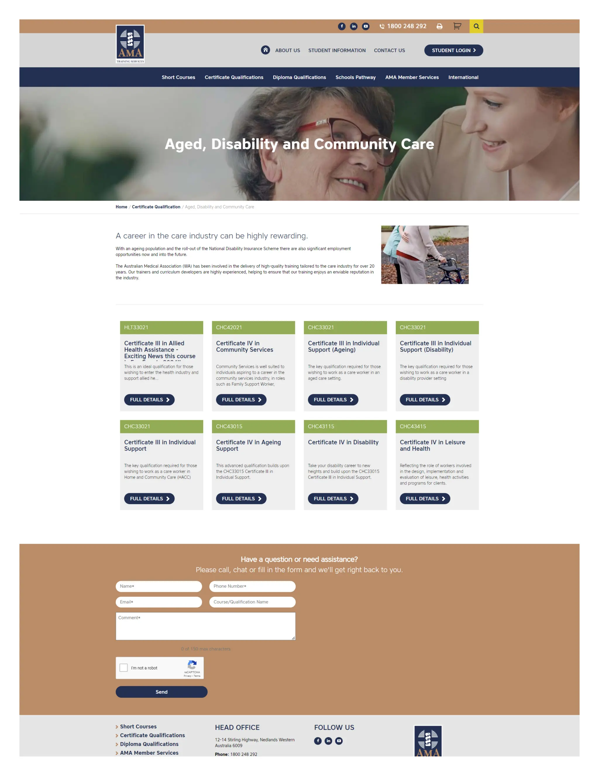 aged disability community care - AMA Training.pdf