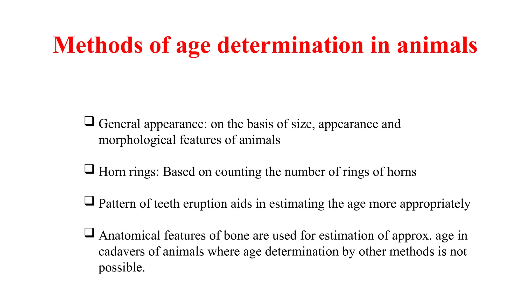 Determiantion of age in farm animals.ppt