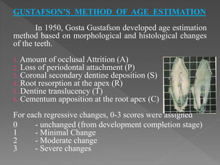 Age estimation | PPT