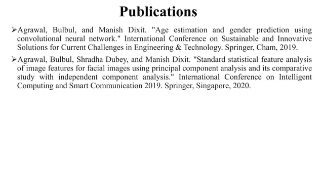 Age Estimation And Gender Prediction Using Convolutional Neural Network