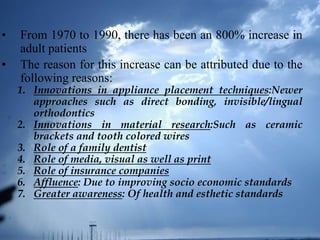 AGE FACTOR IN ORTHODONTICS | PPTX