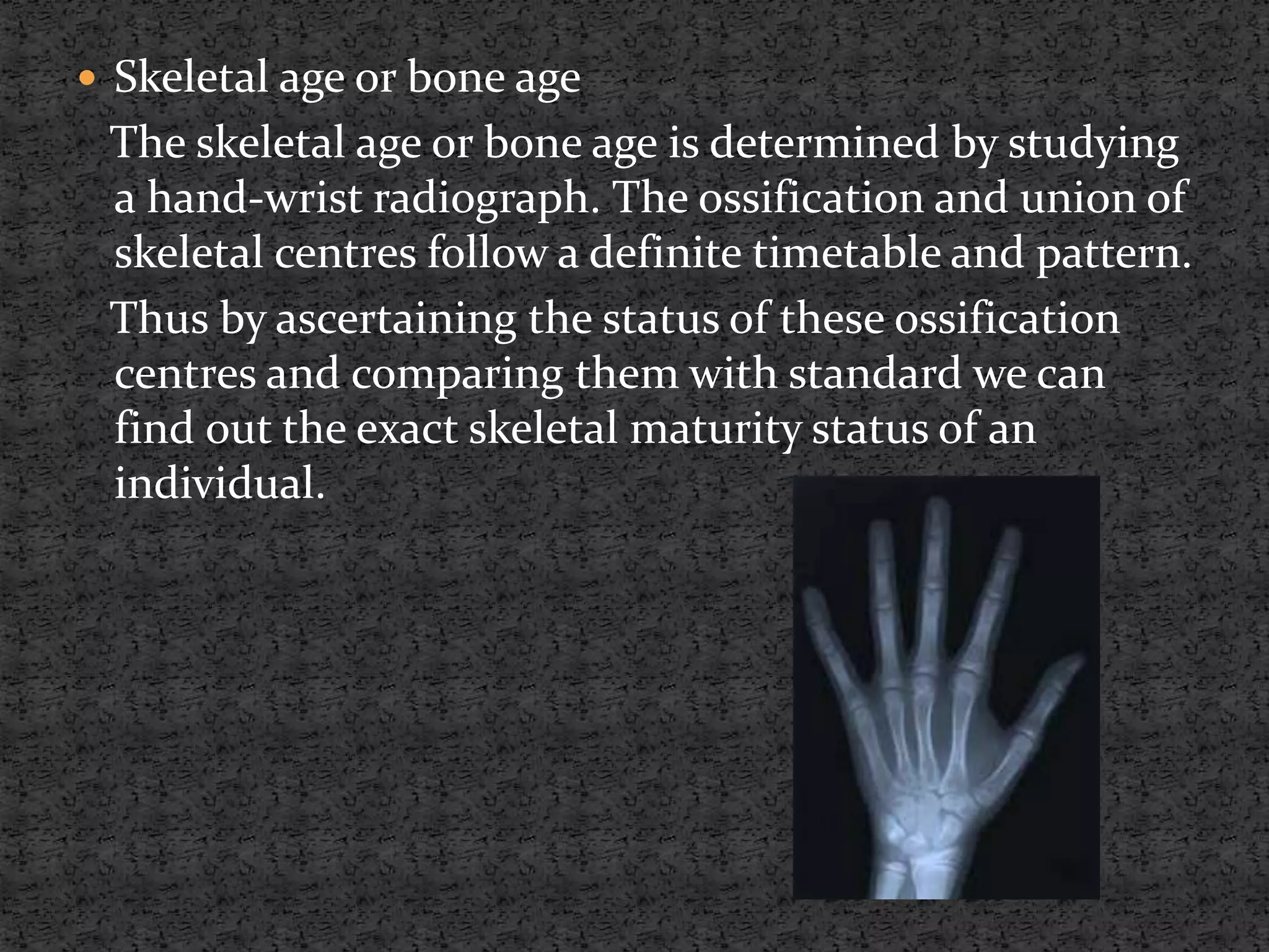 Age factors in orthodontics | PPTX