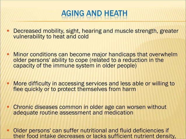 Ageing as a social problem | PPT