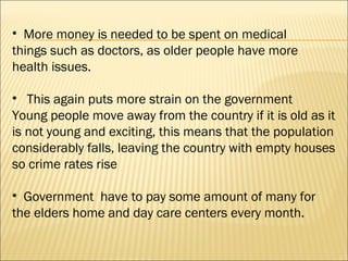 Ageing as a social problem | PPT