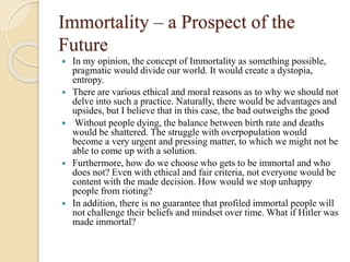 Ageing #scichallenge2017 | PPT