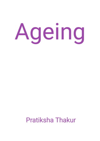 Ageing | PDF