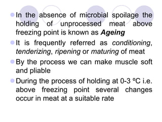 Ageing-of-Meat file tenderisation of meat | PDF
