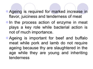 Ageing-of-Meat file tenderisation of meat | PDF