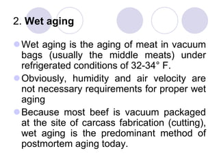 Ageing-of-Meat file tenderisation of meat | PDF