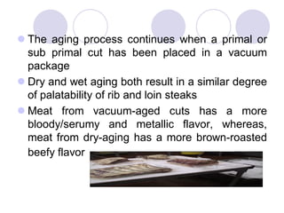Ageing-of-Meat file tenderisation of meat | PDF