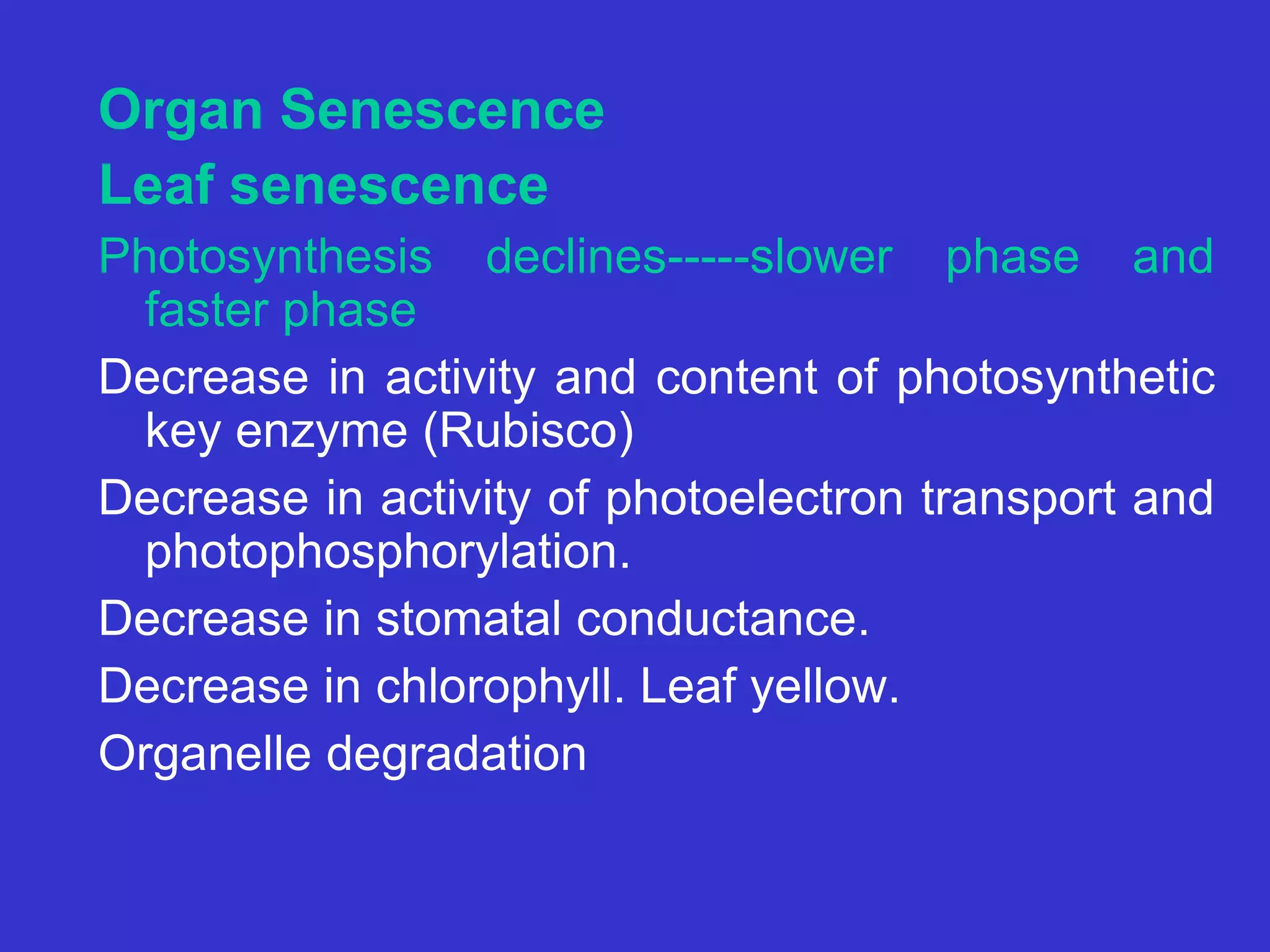 Ageing and senescence | PPT
