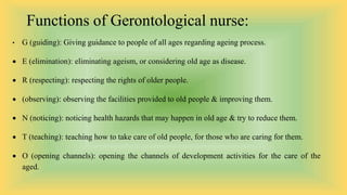 Ageing ppt Final.ppt for nursing ,Happy ageing | PPT