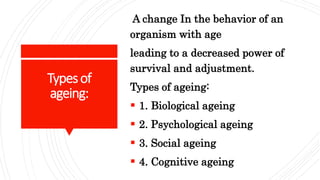 Ageing | PPTX