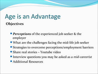Age Is An Advantagefinal | PPT