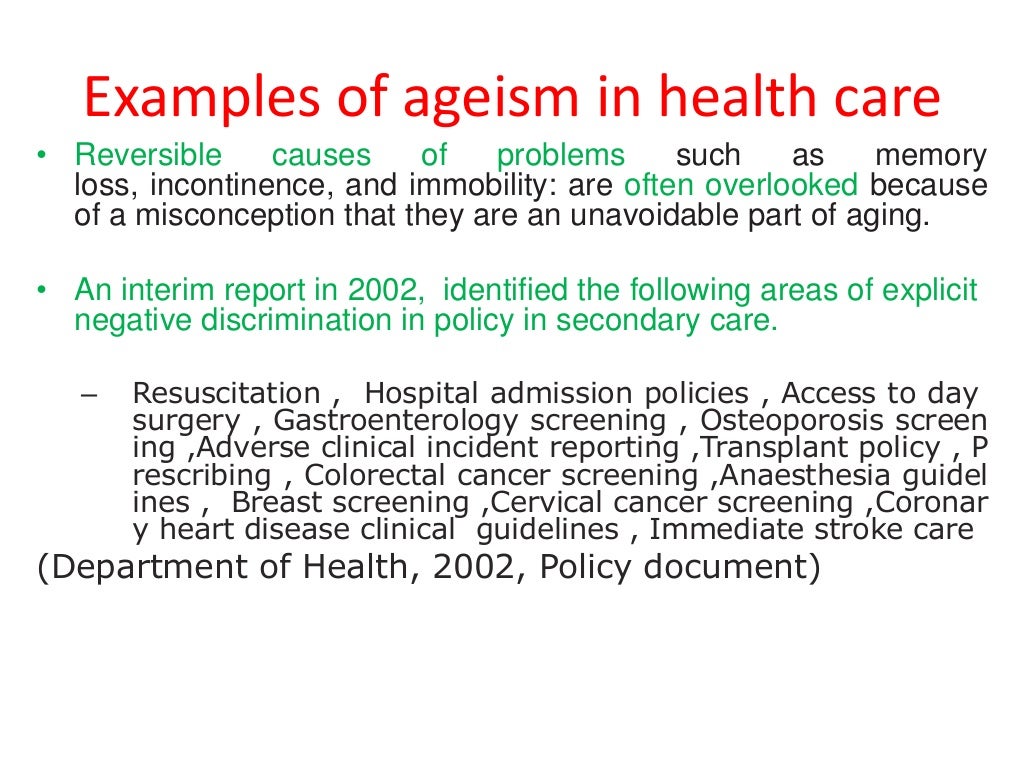 Ageism | PPT