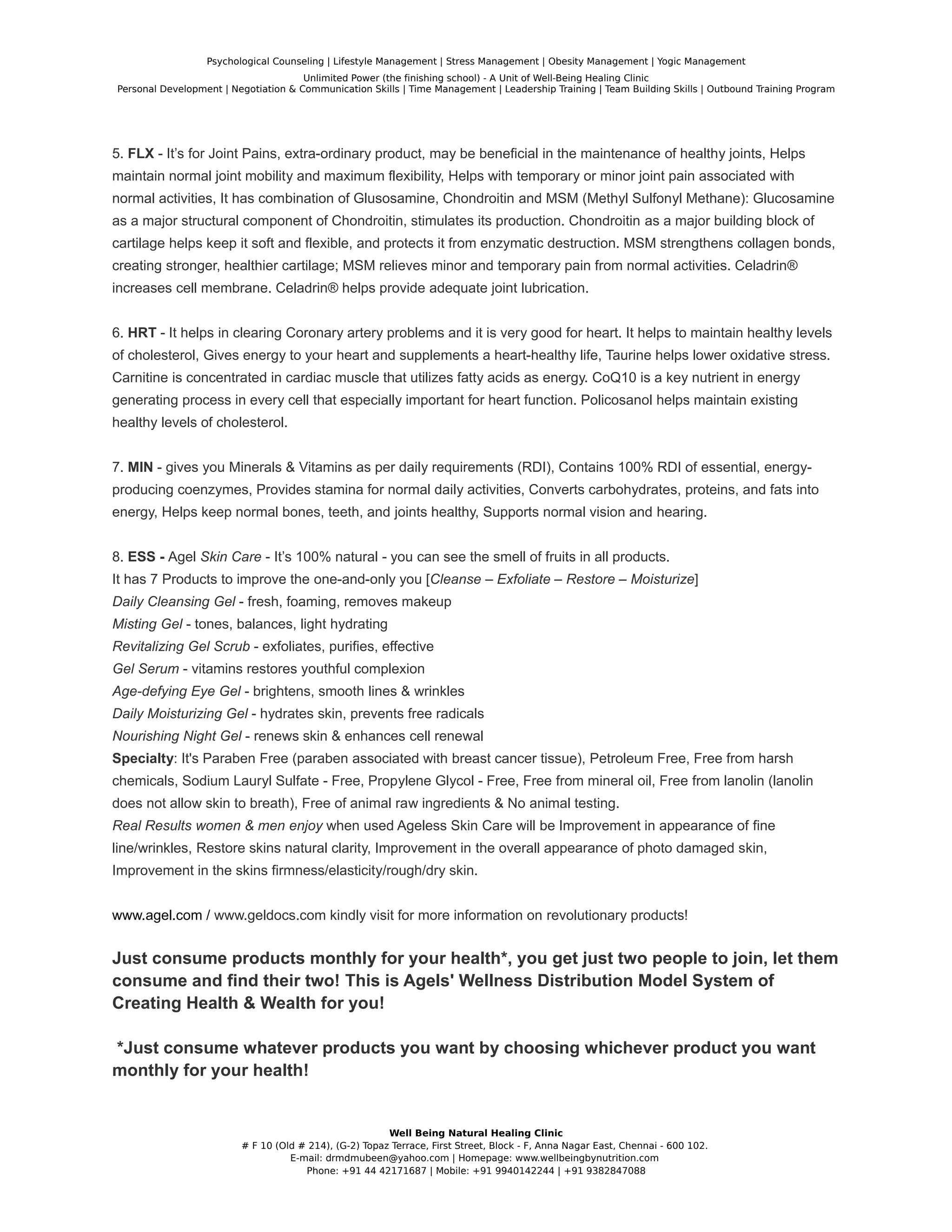 Agel Opportunity | PDF | Herbs and Supplements | Alternative Medicine