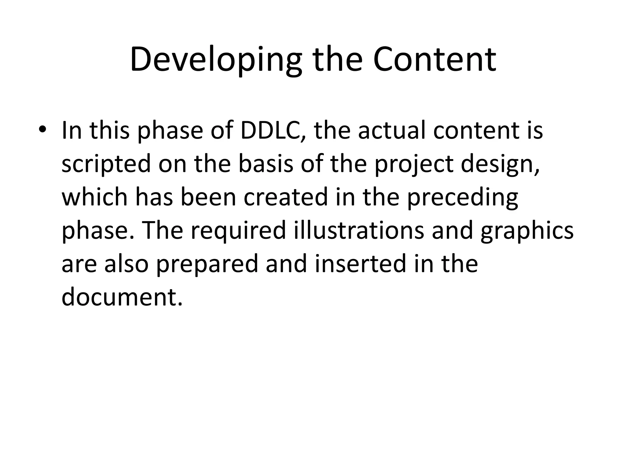 Document Development Life Cycle | PPTX