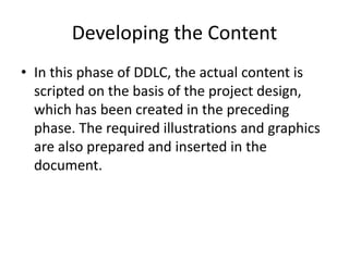 Document Development Life Cycle | PPTX