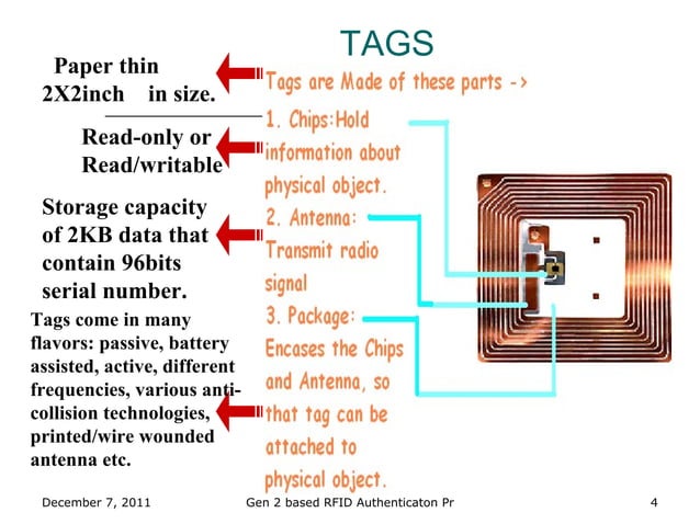 A gen2 based rfid authentication protocol | PPT