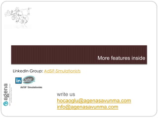 Agena adsif – a language for simulation & agent | PPT