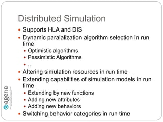 Agena adsif – a language for simulation & agent | PPT