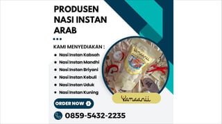 Agen Beras Basmati Yang Sedap Lamongan | PDF