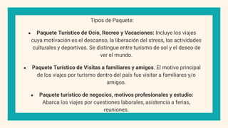 Paquete Turisticos | PDF
