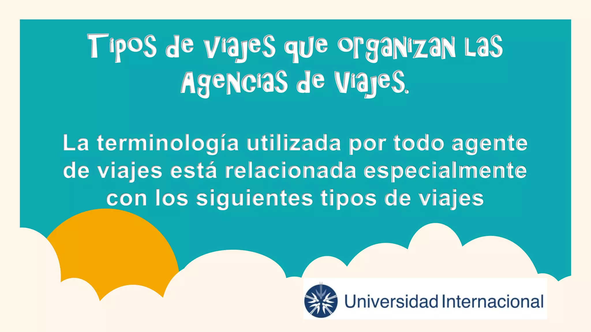 Tipos de Viajes | PDF