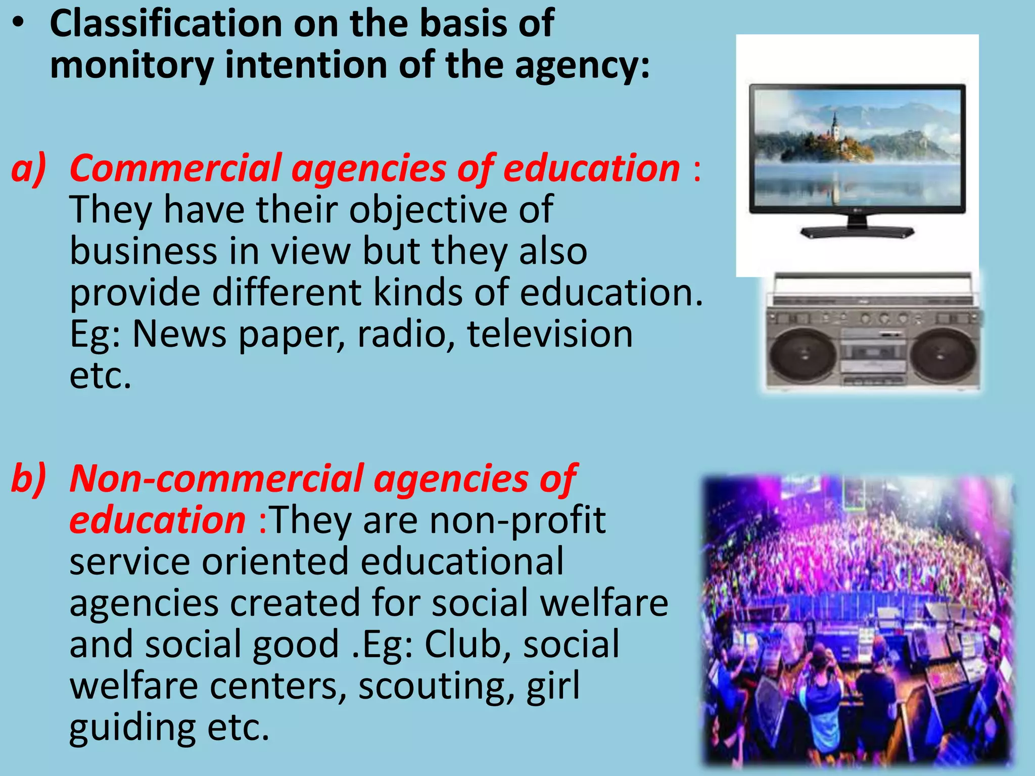 Agencies of education | PPTX