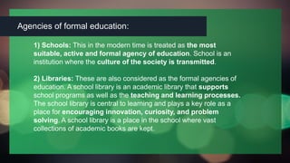 agenciesofeducation.pptx agencies vdsj | PPTX