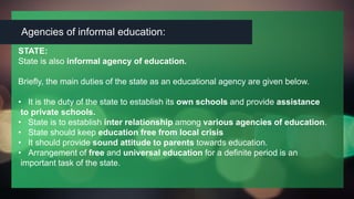 agenciesofeducation.pptx agencies vdsj | PPTX