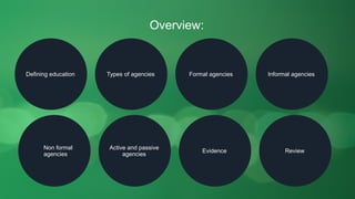 agenciesofeducation.pptx agencies vdsj | PPTX