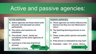 agenciesofeducation.pptx agencies vdsj | PPTX