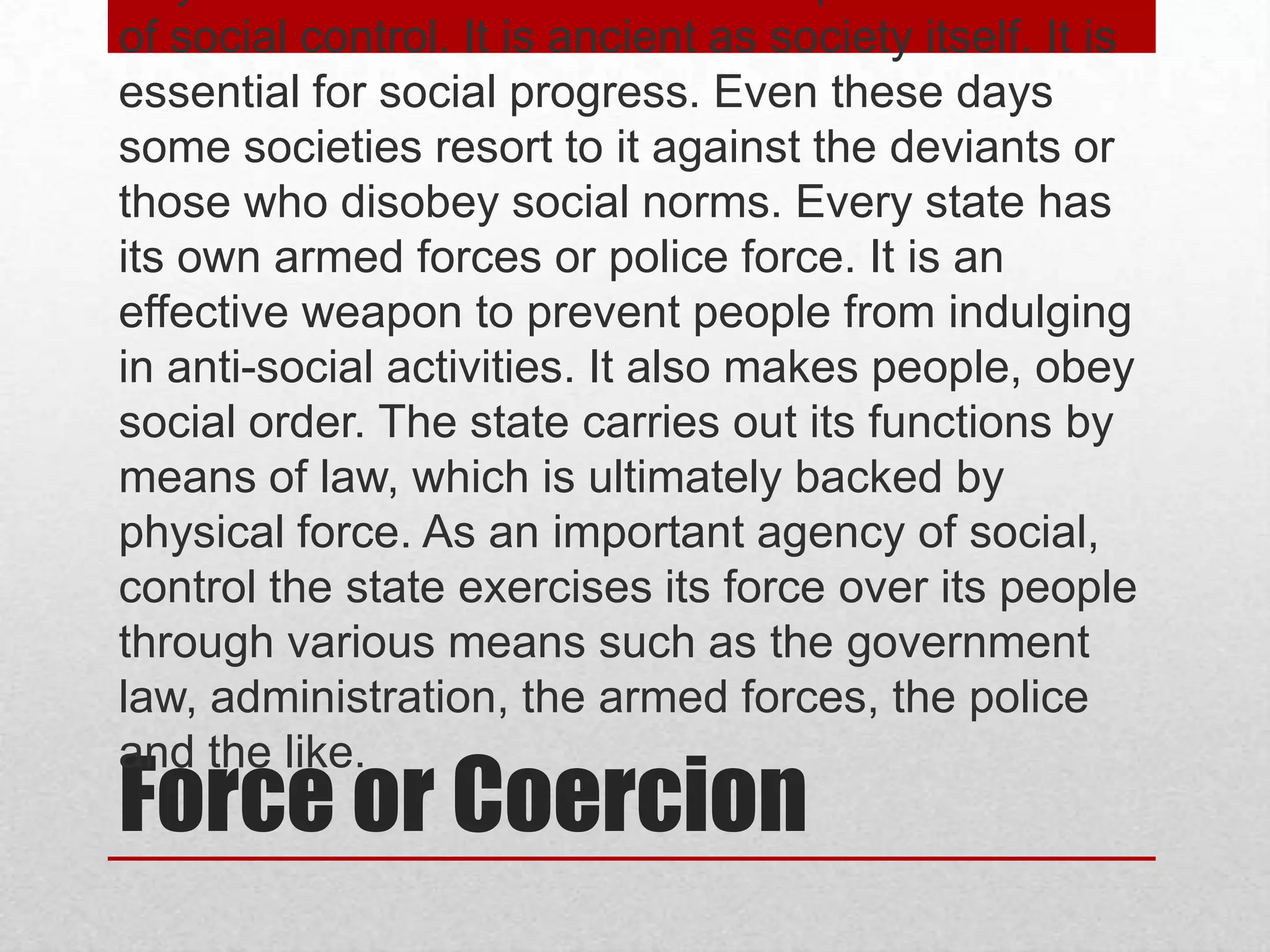 Agencies of social control(social work) | PPTX