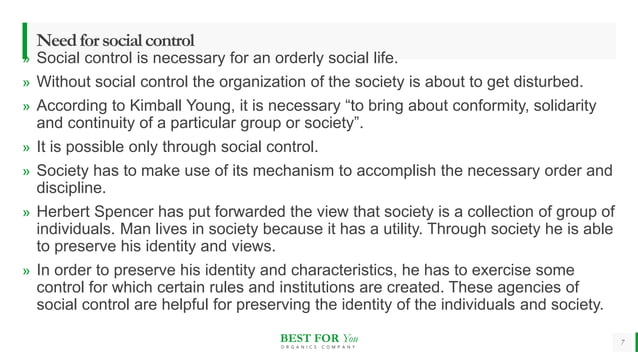 Agencies of social control.pptx | Law