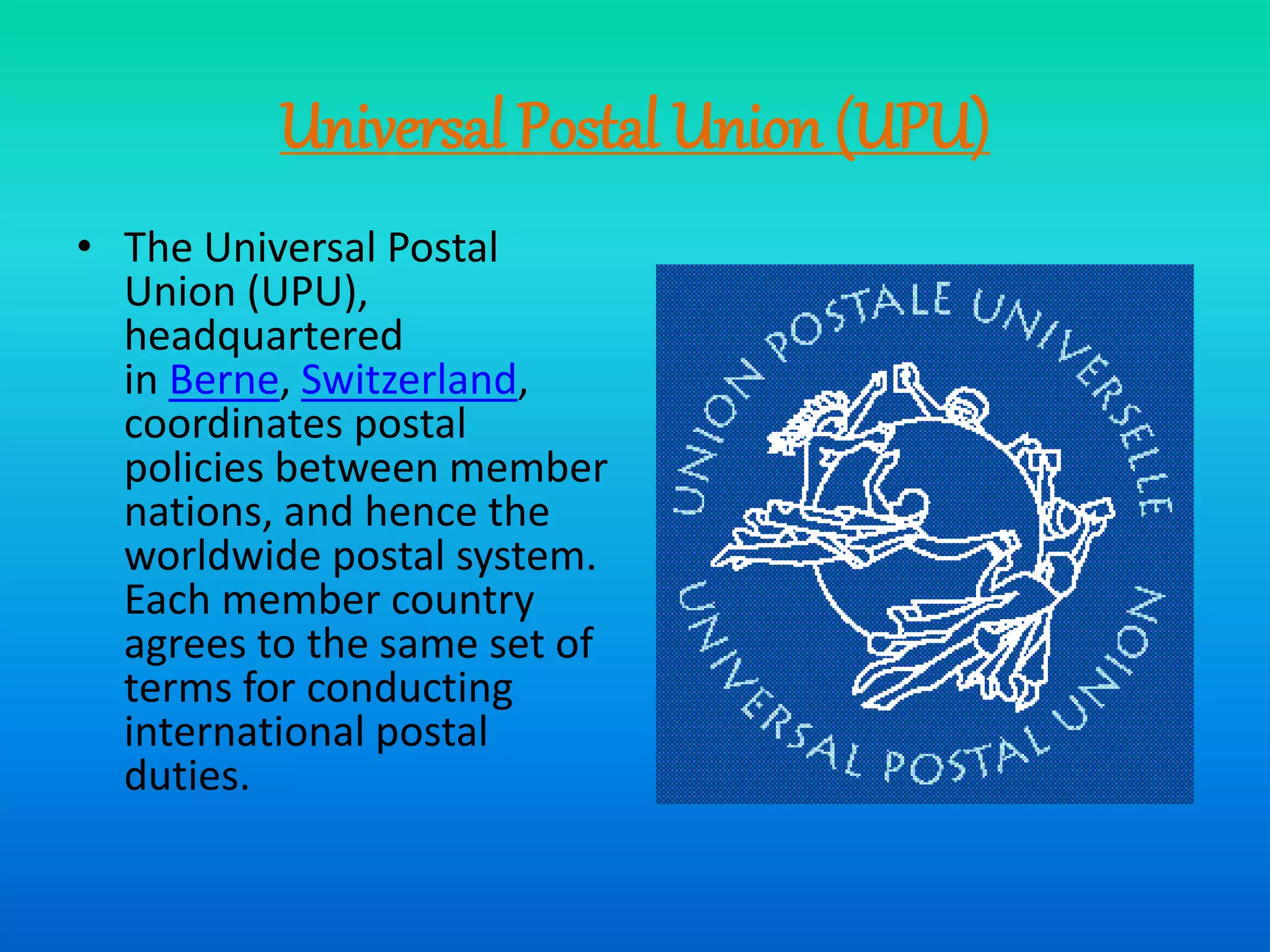 Agencies of uno | PPTX