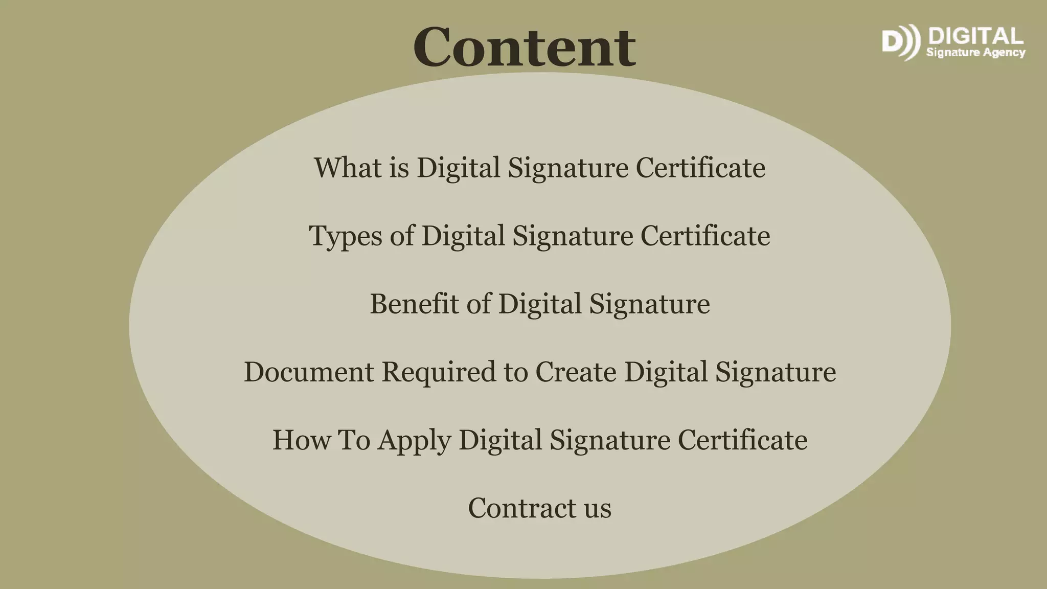 Digital Signature provider in Delhi | PPTX