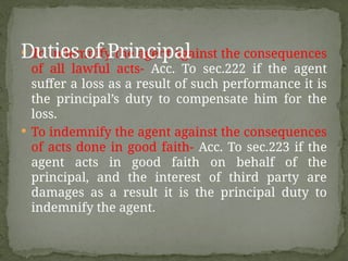 Agency.pptx including the introduction and duties of agent | PPT