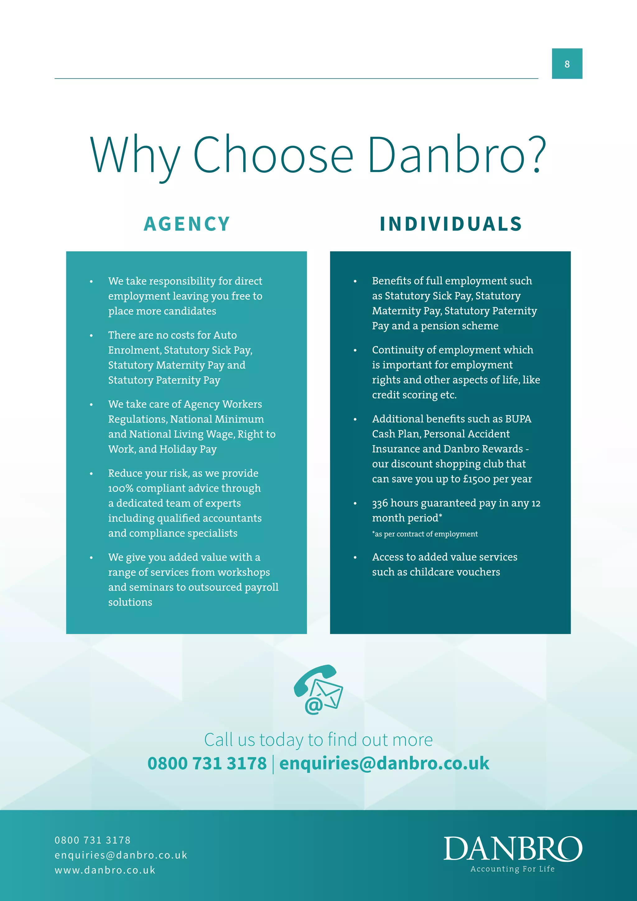 A Guide to Danbro's Services | PDF