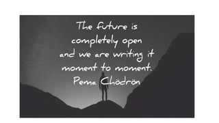 Creating tomorrow today: how to (and how not to) help people build ...