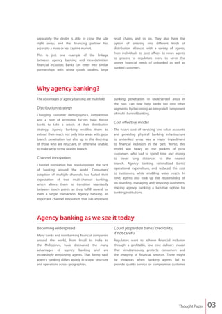 Finacle - Agency Banking: New Frontiers In Financial Inclusion | PDF ...
