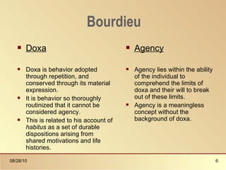 Agency Theory in archaeology_presentation | PPT