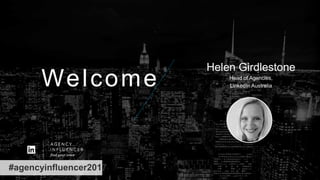 Australian agency influencer program 2017 | PPTX