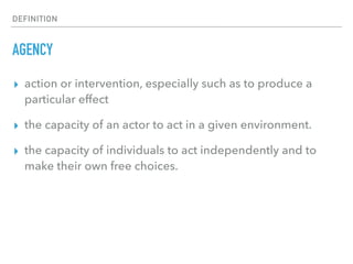 Agency & Narrative | PDF