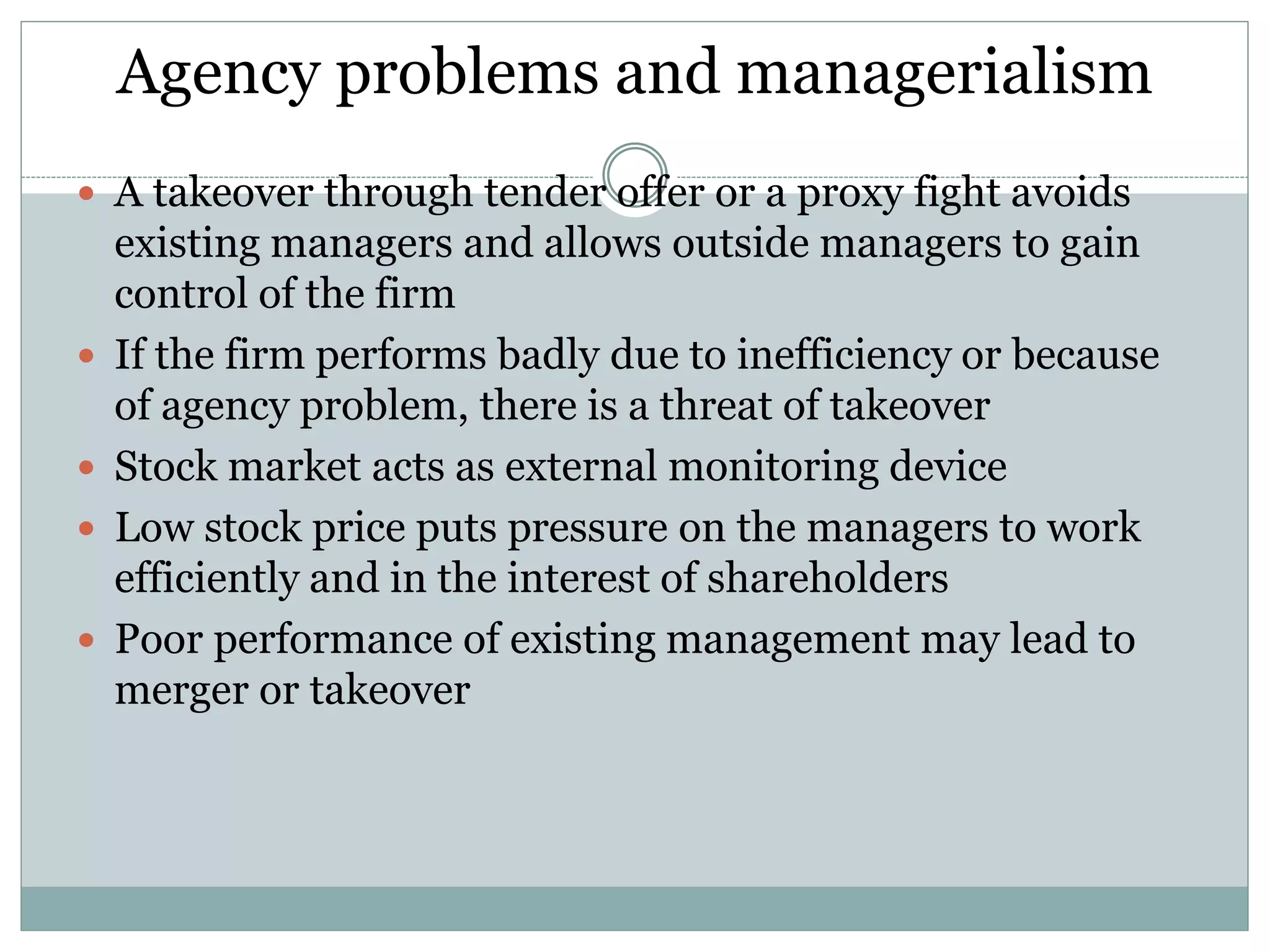 Agency Problem and Managerialism.pptx