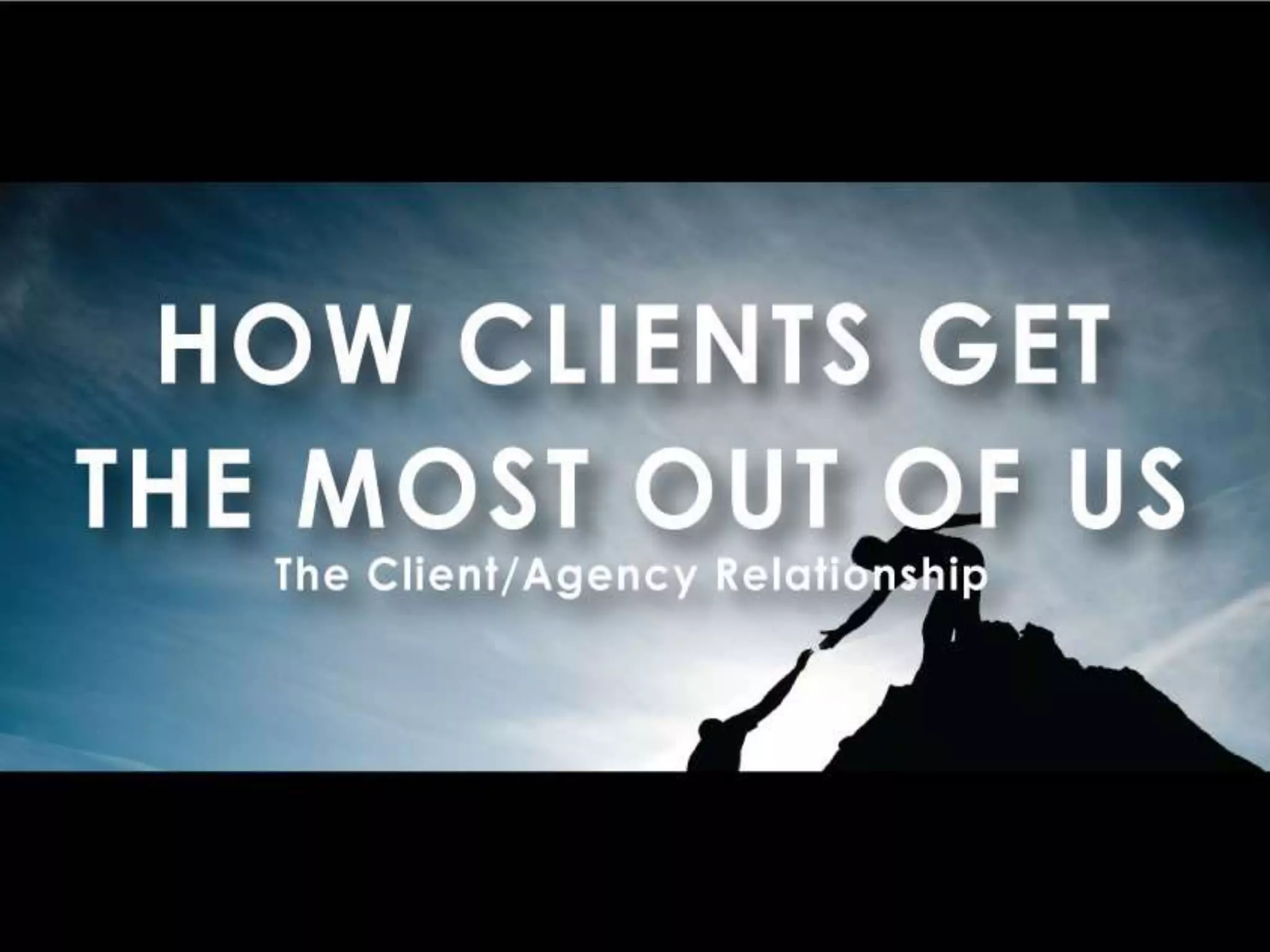 Client Agency Relationships | PPTX