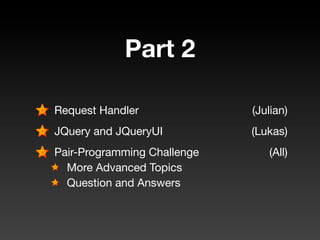 Seaside Tutorial: Agenda | PDF