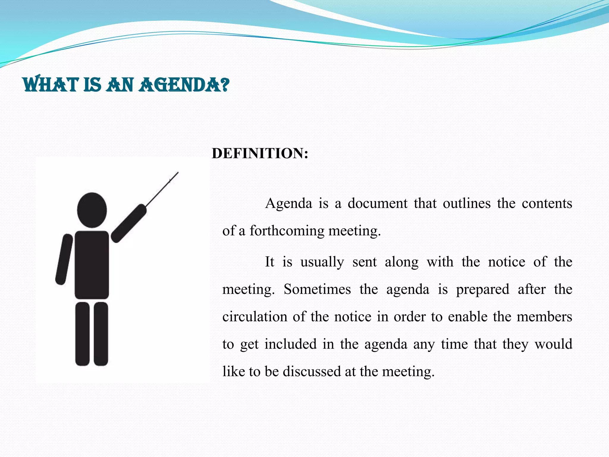 Agenda | PPTX