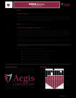 March 29th, 2012 PRIMA Meeting | PDF